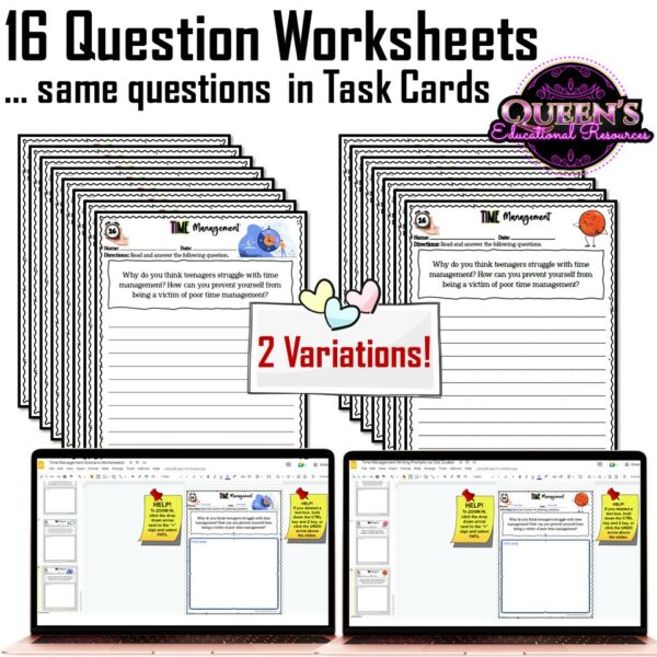 Time Management Writing and Discussion Questions | Time Management ...