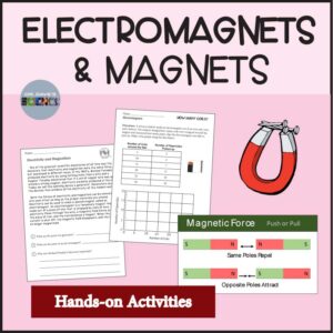 Electromagnets and Magnets, the Force of Magnetism Worksheets | Made By ...