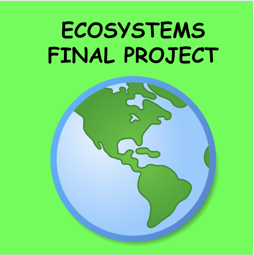 ECOSYSTEMS UNIT ASSESSMENT & PROJECTS (5TH GRADE) | Made By Teachers