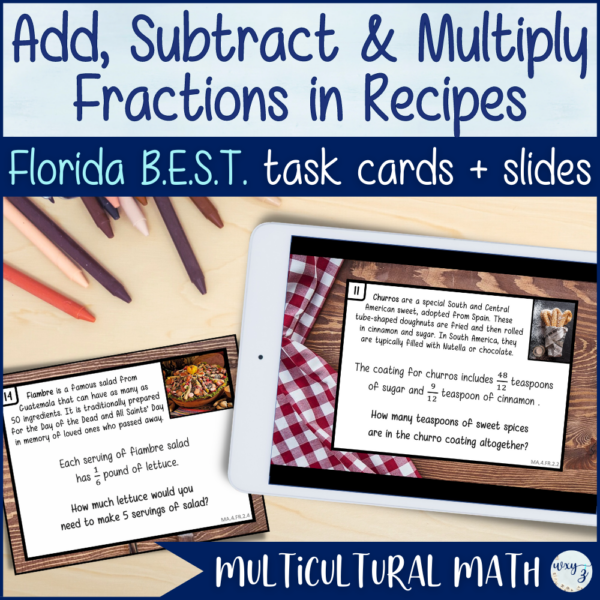 Adding, Subtracting & Multiplying Fractions in Recipes - Florida BEST ...