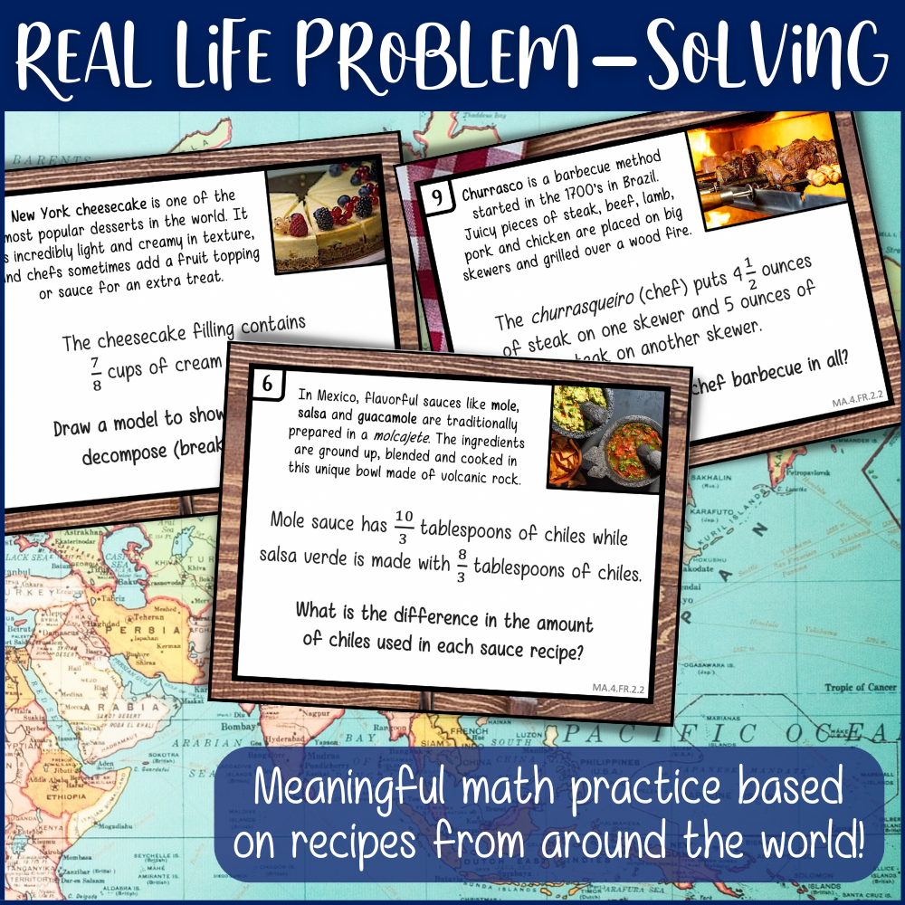 Adding, Subtracting & Multiplying Fractions in Recipes - Florida BEST ...