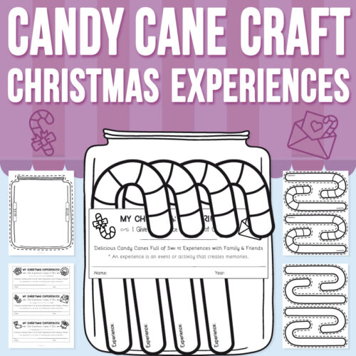 Candy Cane Craft | My Christmas Experiences BUNDLE | Made By Teachers