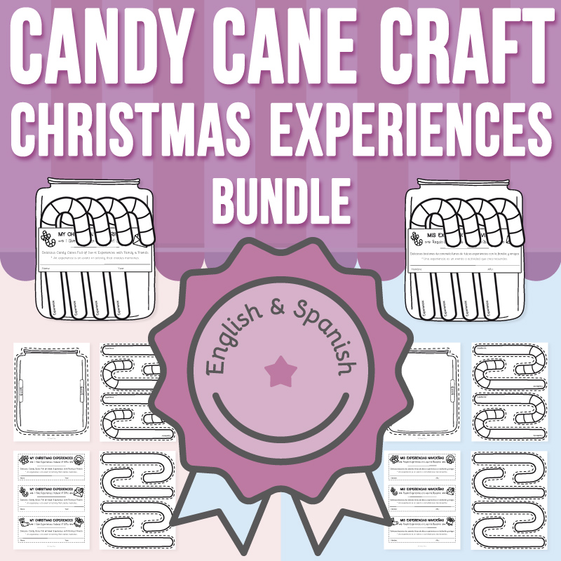 Candy Cane Craft | My Christmas Experiences BUNDLE | Made By Teachers