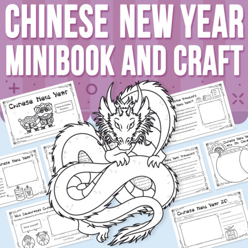 Chinese New Year | Lunar New Year | Mini Book and Craft | Made By Teachers
