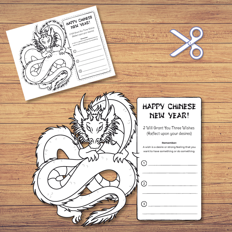 Chinese New Year | Lunar New Year | Mini Book and Craft | Made By Teachers