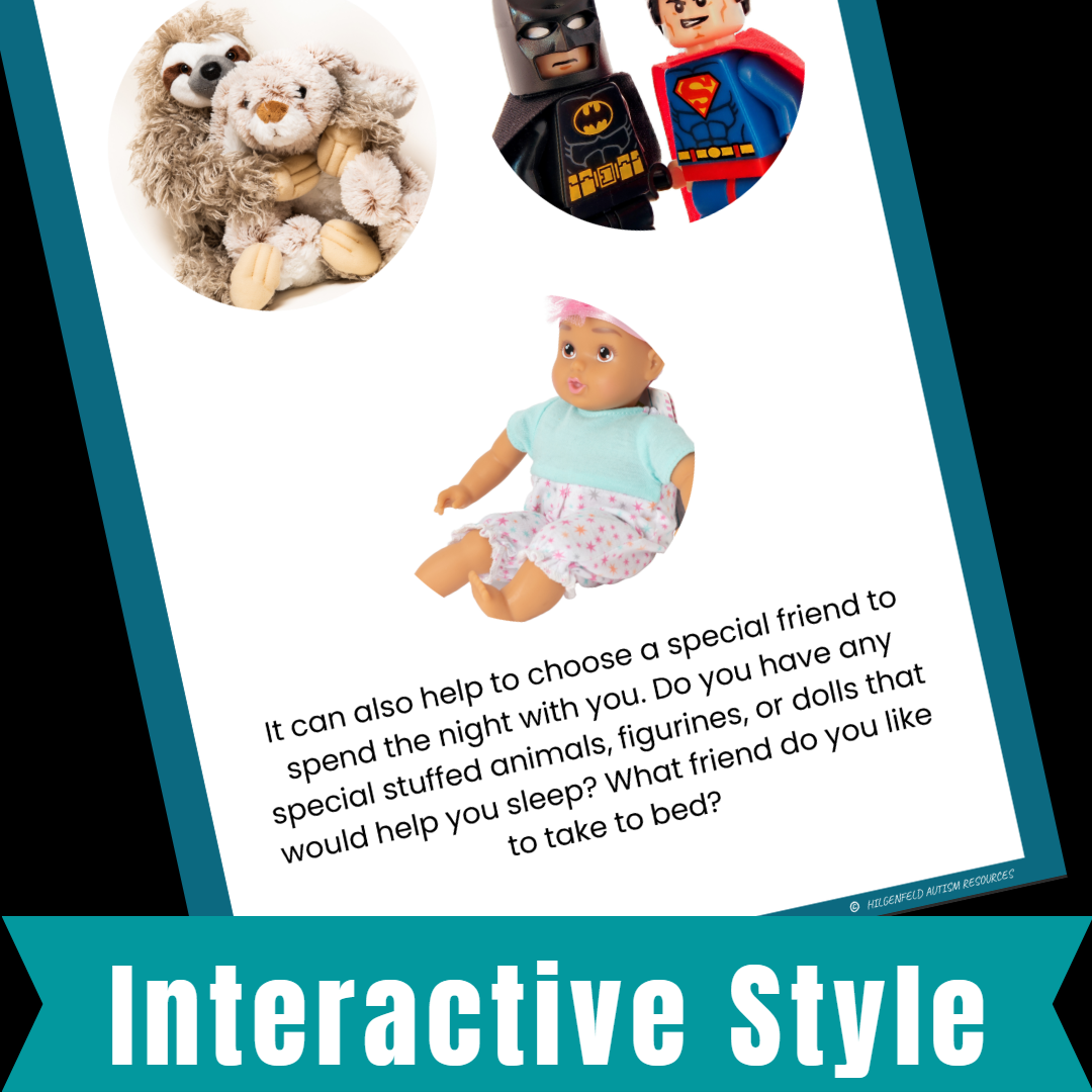 Going to Bed Social Skills Story for Overcoming Bedtime Resistance ...