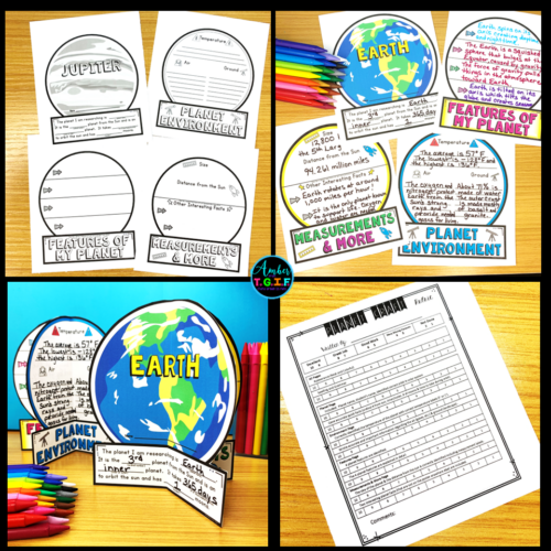 Planet Research Science Craft | Solar System Project | Made By Teachers