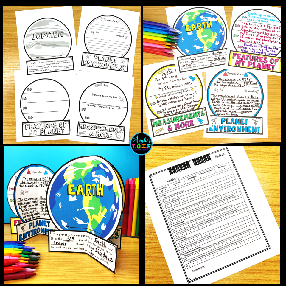 Planet Research Science Craft | Solar System Project | Made By Teachers