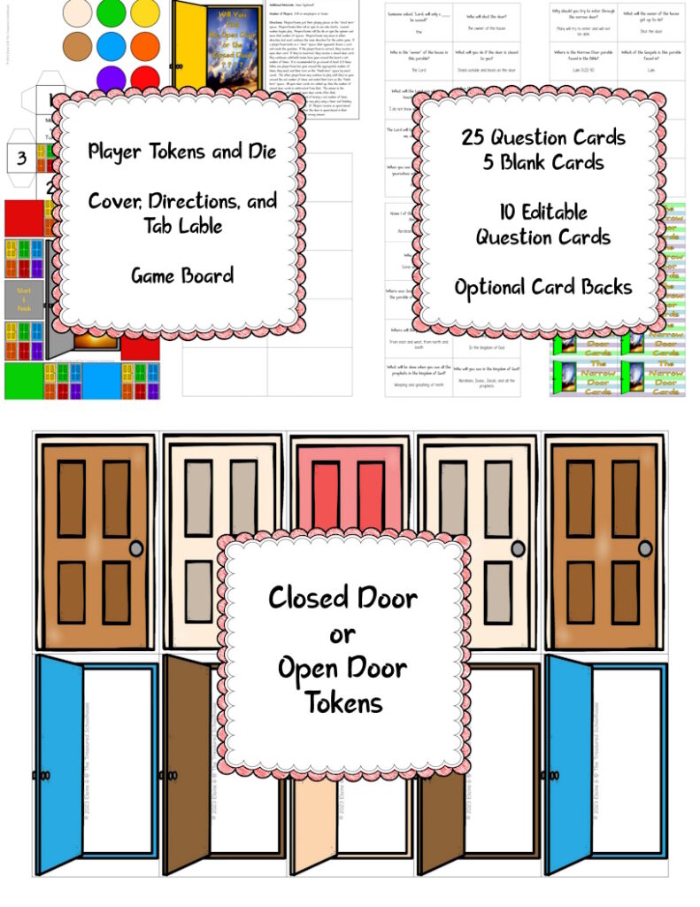 The Narrow Door Parable Game | Made By Teachers