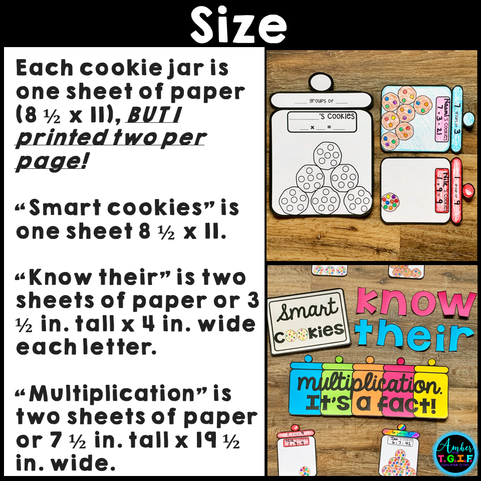 Multiplication Practice Math Craft Bulletin Board | Equal Groups ...