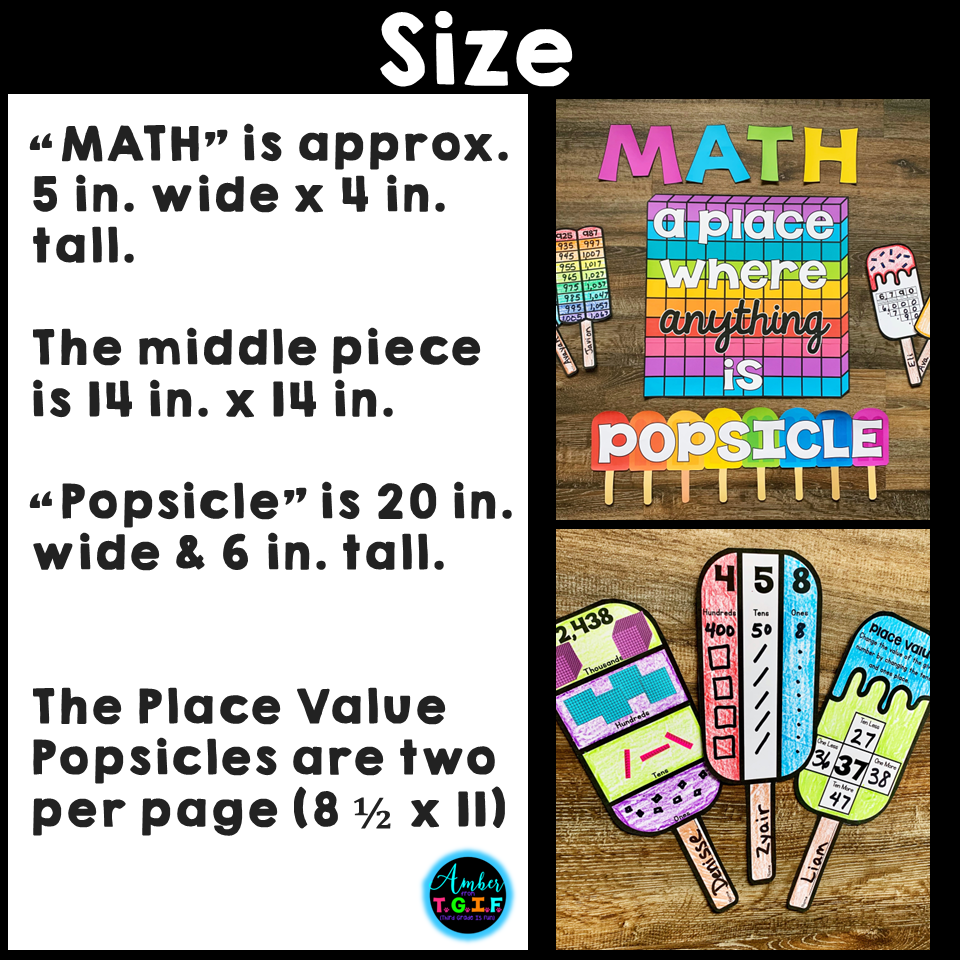 Place Value Craft and Math Bulletin Board | Made By Teachers