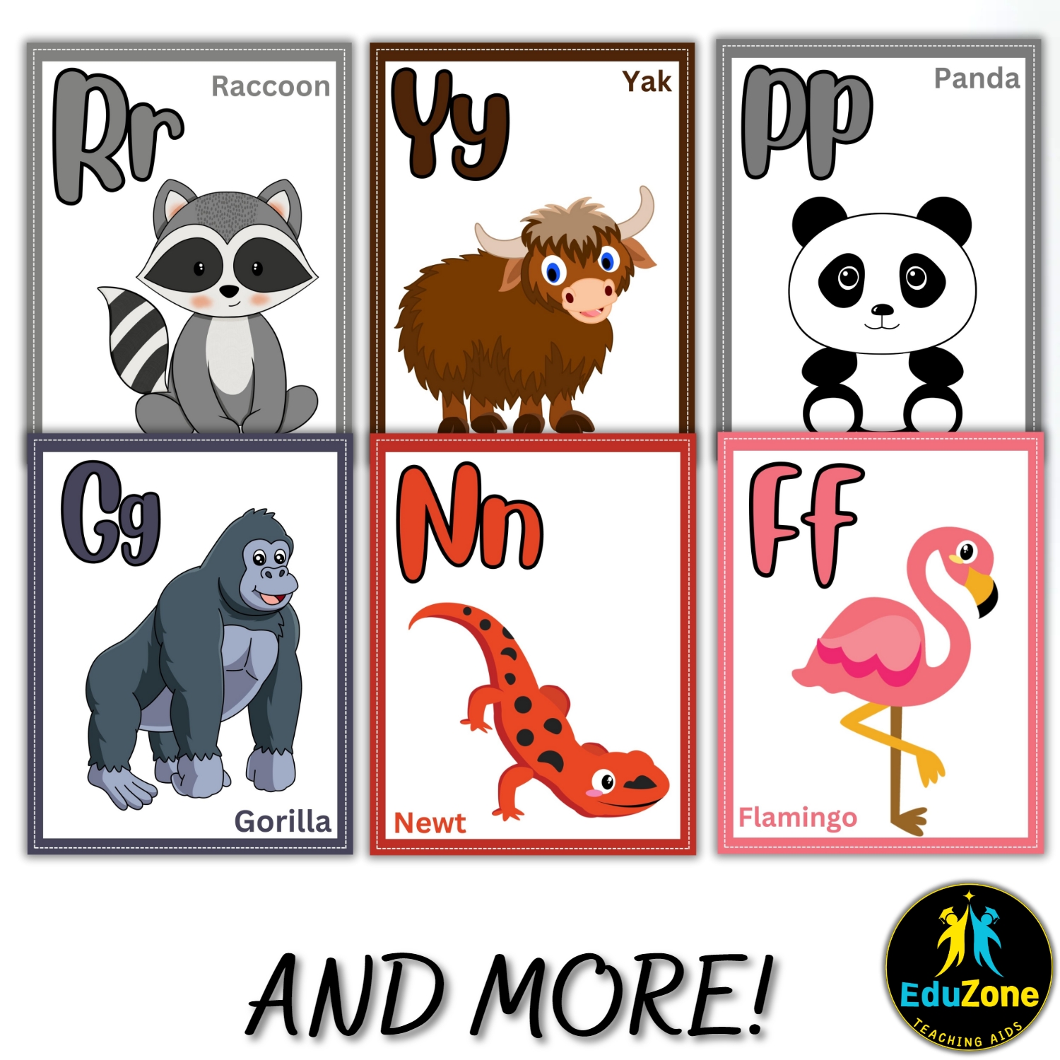 Animal Alphabet Poster: A Fun and Educational Tool for Kids | Classroom ...