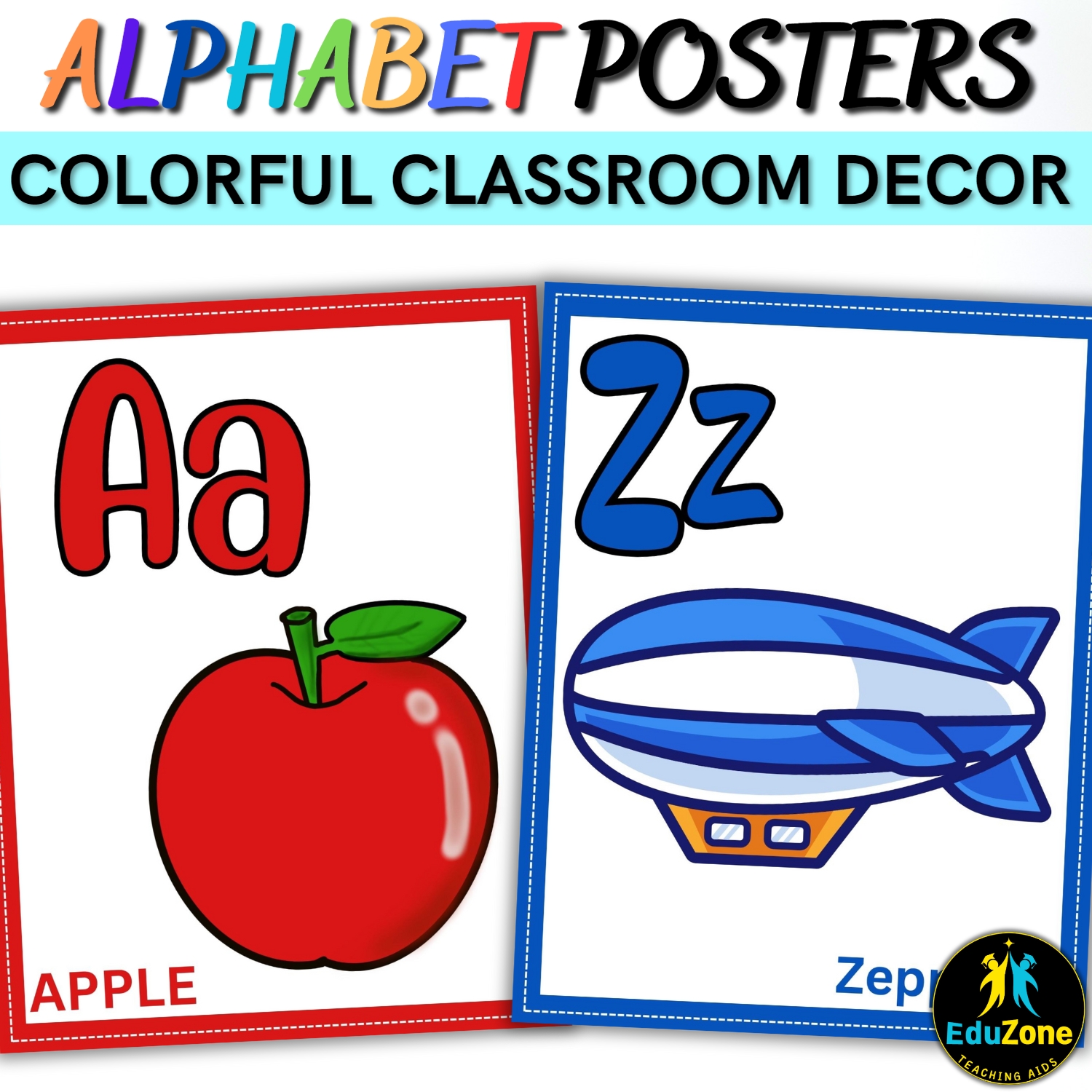 Boost Alphabet Learning with Engaging Classroom Posters! | Colorful ...