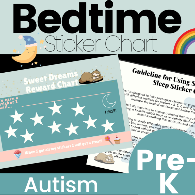 Bedtime Sticker Chart to Encourage Healthy Sleep Habits | Made By Teachers