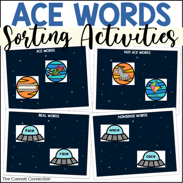 ACE Words Sorting Activities | Made By Teachers