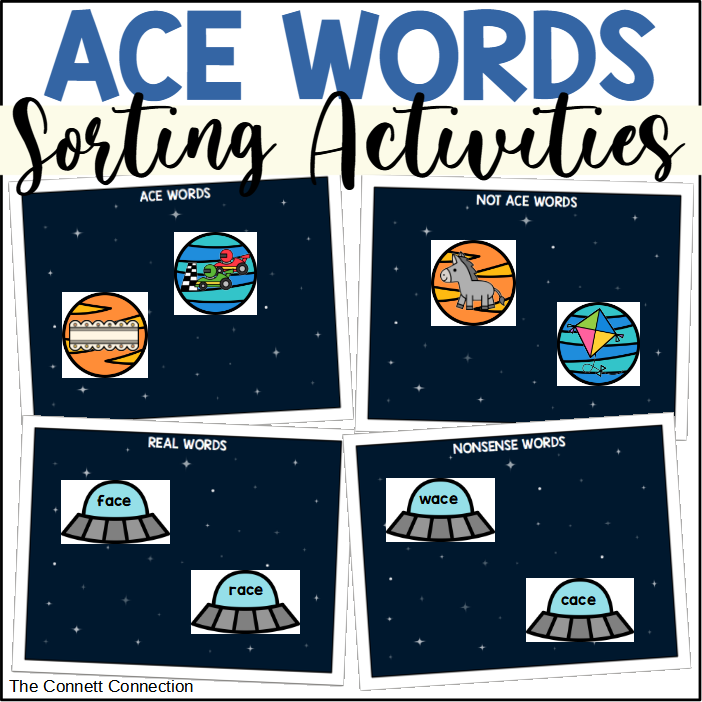 ACE Words Sorting Activities | Made By Teachers