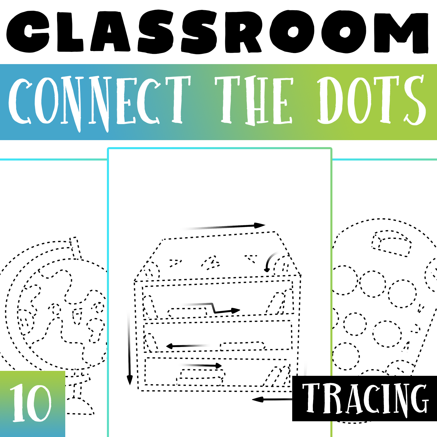 Classroom Connect The Dots Worksheet Activity, Classroom Decor How to ...