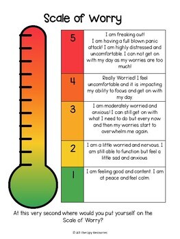 Beating My Worries Story : Anxiety Activities, Worksheets and Worry ...