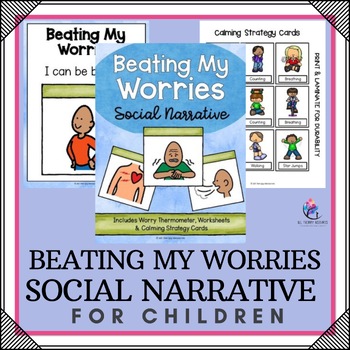 Beating My Worries Story : Anxiety Activities, Worksheets and Worry ...
