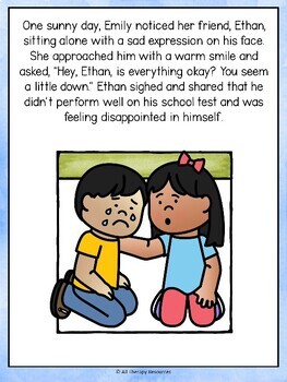 KINDNESS STORY Social Narrative - Using Kind Words - Sandpaper vs ...