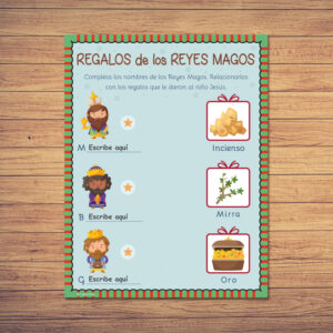 Día de los Tres Reyes Magos Actividad Google Slides | Made By Teachers