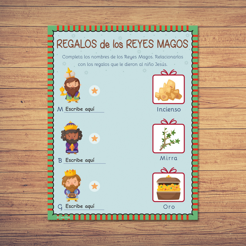 Día de los Tres Reyes Magos Actividad Google Slides | Made By Teachers