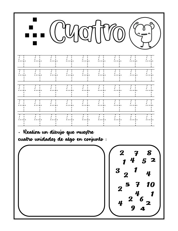 Caligrafía para niños de 4-8 años| Hojas de Trazos para Niños ...