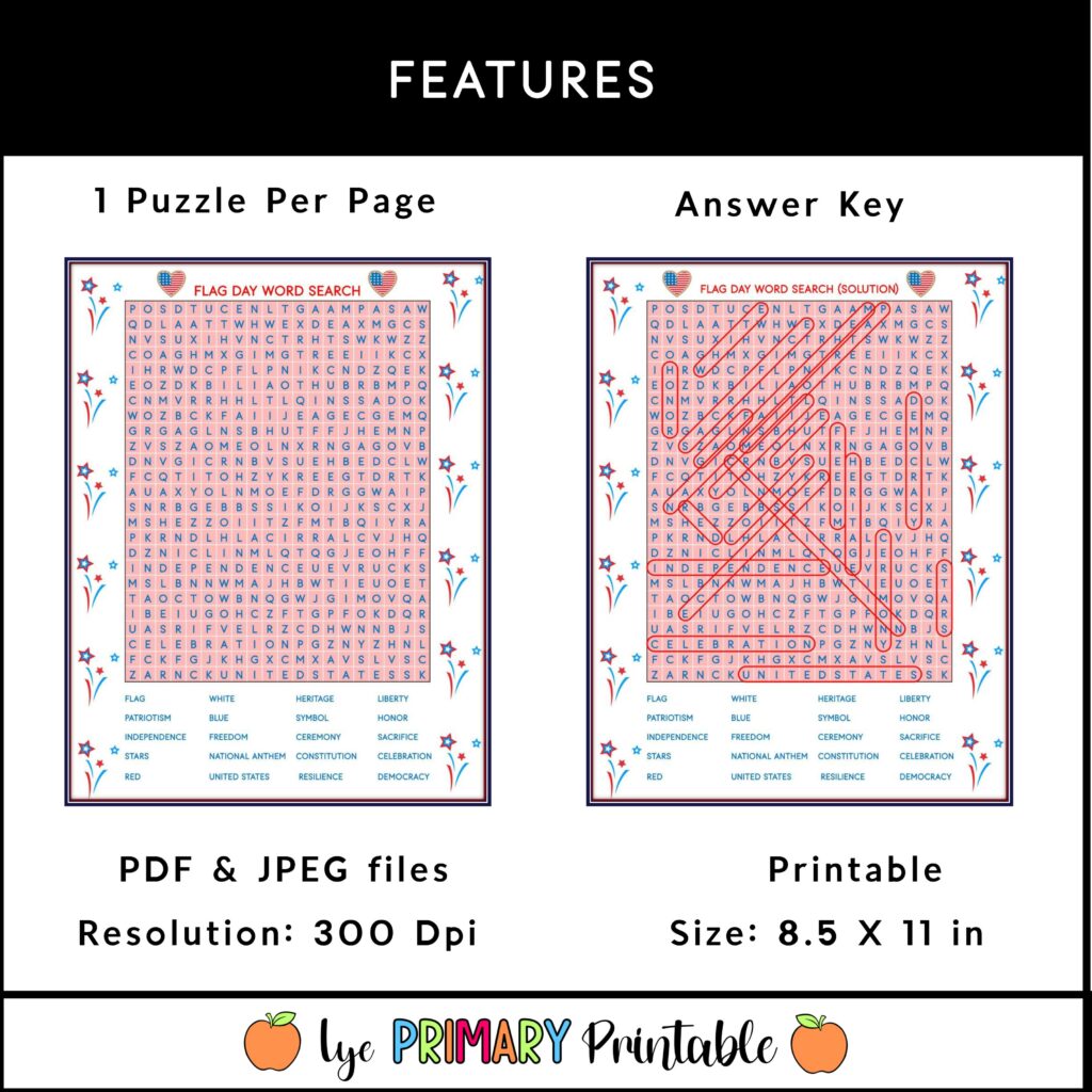 Flag Day Word Scramble at Wilfred Mccarty blog