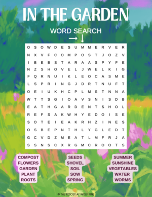 Nature Word Search Bundle, Homeschool, Elementary, Forest, Farm, Ocean ...