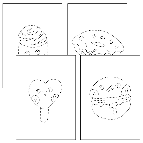 Chocolate Connect The Dots Worksheet Activity, Chocolate How to Draw ...