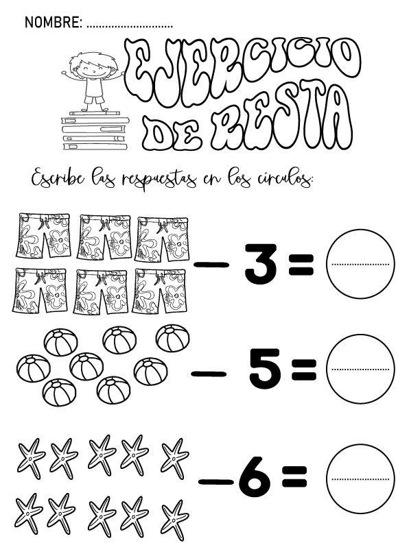 Spanish Math Summer Review | Repaso de Matemáticas temáticas de verano ...