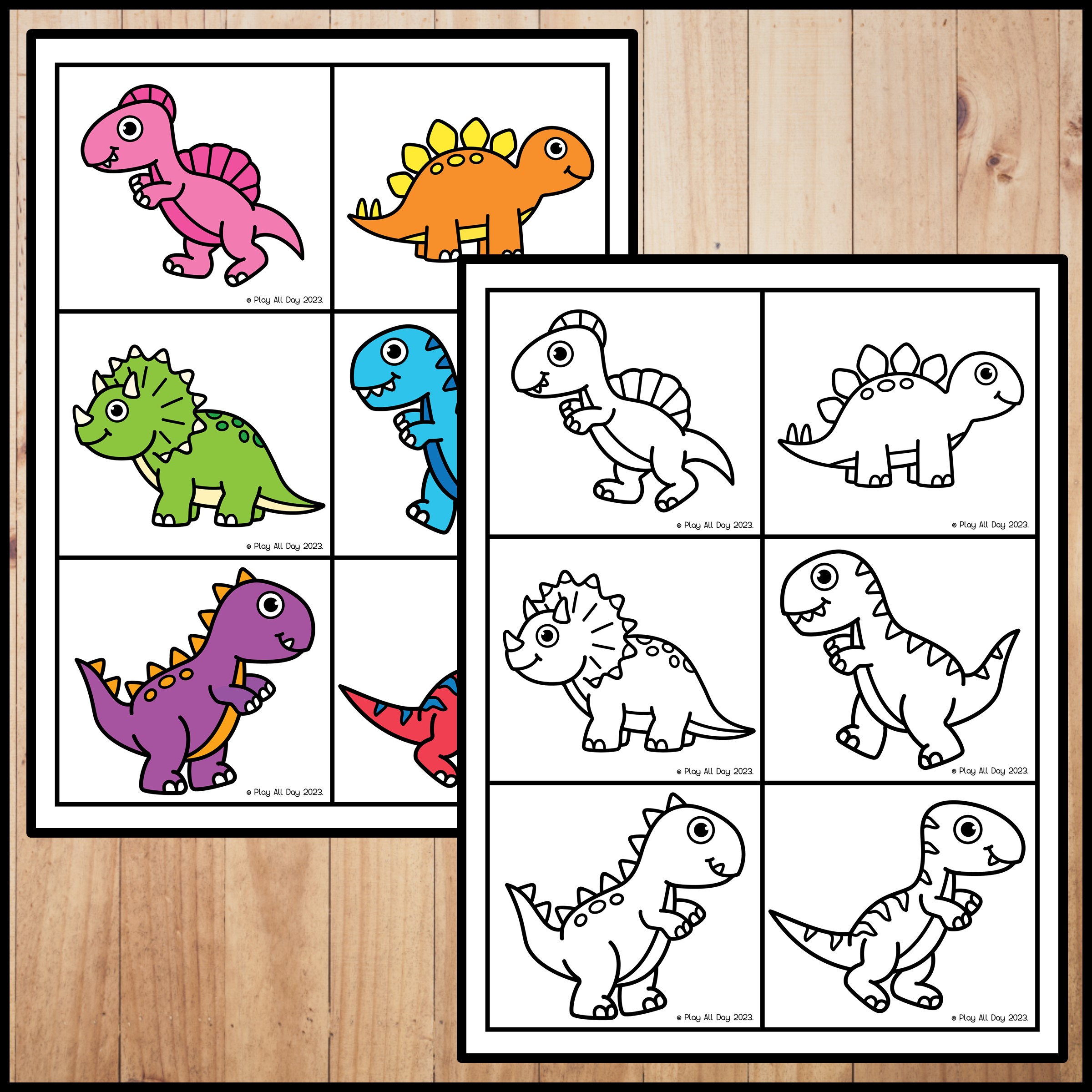 Dinosaur Pocket Chart Game Hide and Seek | Letter and Number ...