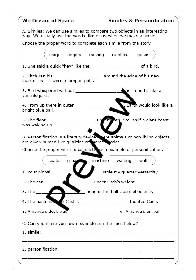 Erin Entrada Kelly "We Dream of Space" worksheets | Made By Teachers