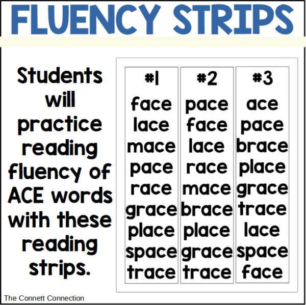 ACE Words Fluency Activities | Made By Teachers