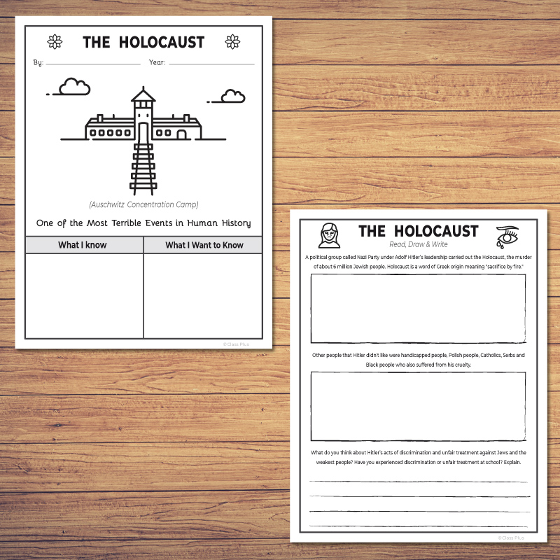 The Holocaust Read, Draw and Write | Made By Teachers