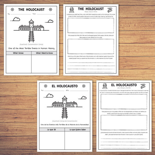 The Holocaust Read, Draw and Write BUNDLE | Made By Teachers