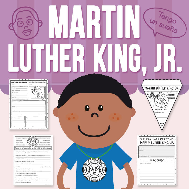 Martin Luther King Jr | MLK Actividad | Made By Teachers