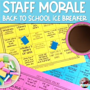 Staff Morale | Staff Meeting Ice Breaker | Made By Teachers