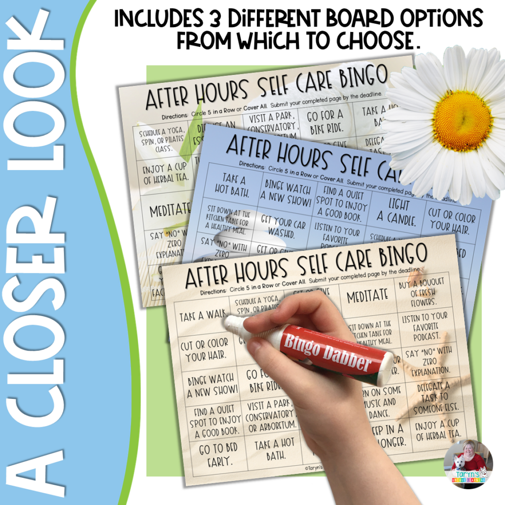 Staff Morale | Teacher Self Care Challenge | Staff Wellness Challenge ...