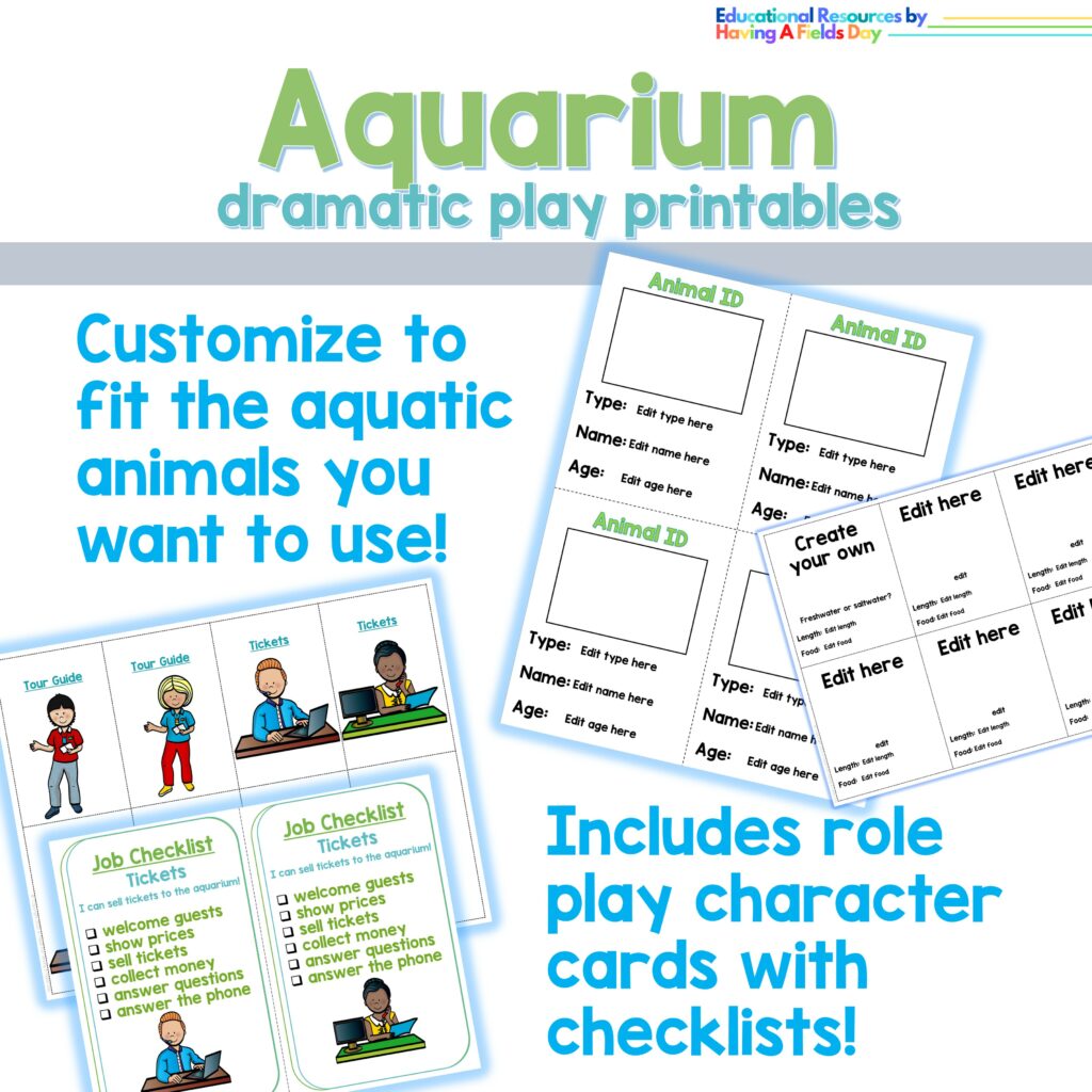 Dramatic Play - Aquarium | Made By Teachers