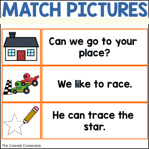 ACE Words Sentence Matching | Made By Teachers