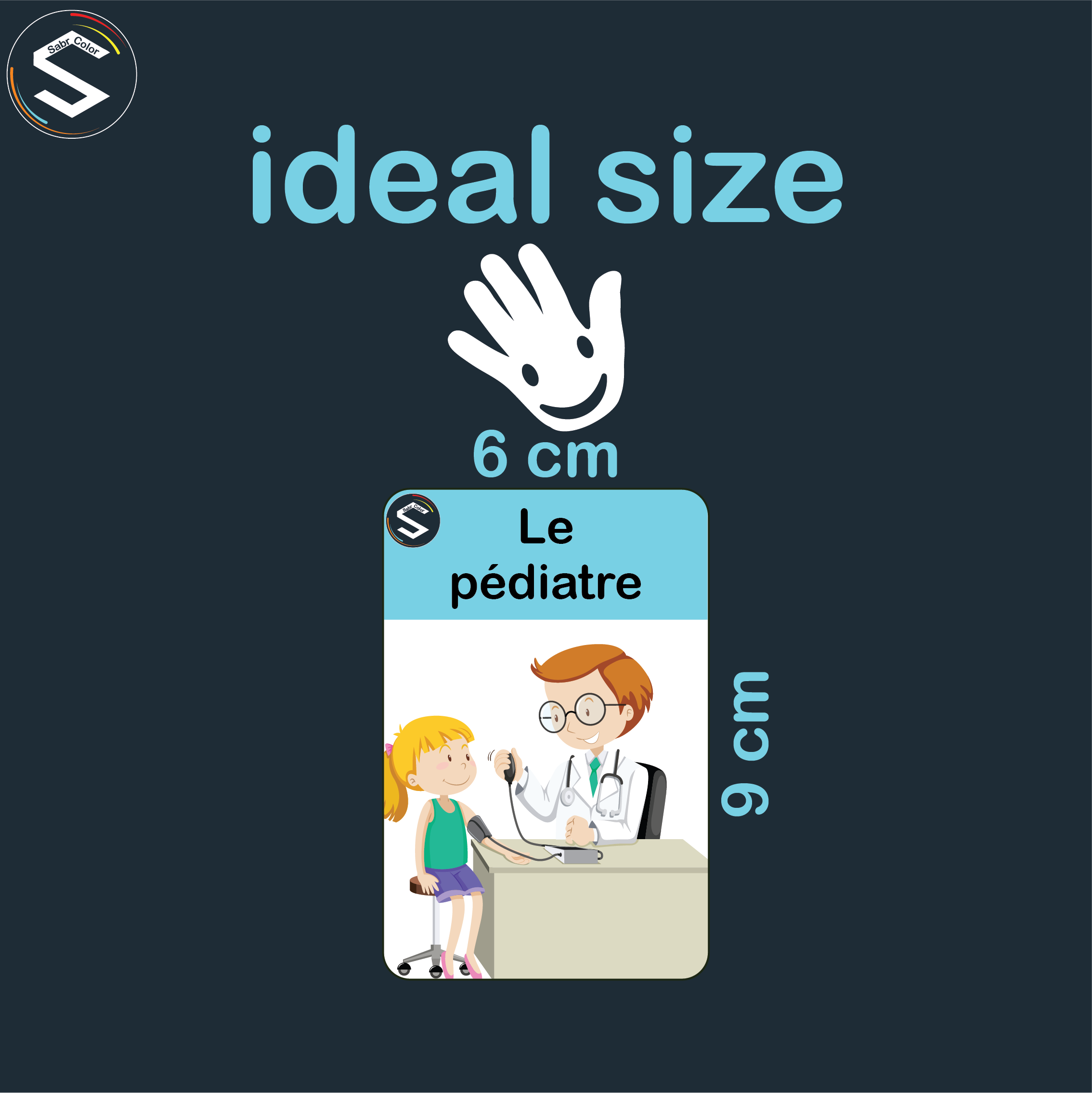 FRENCH Health Vocabulary Flashcards | vocabulaire de la santé (9x6cm ...