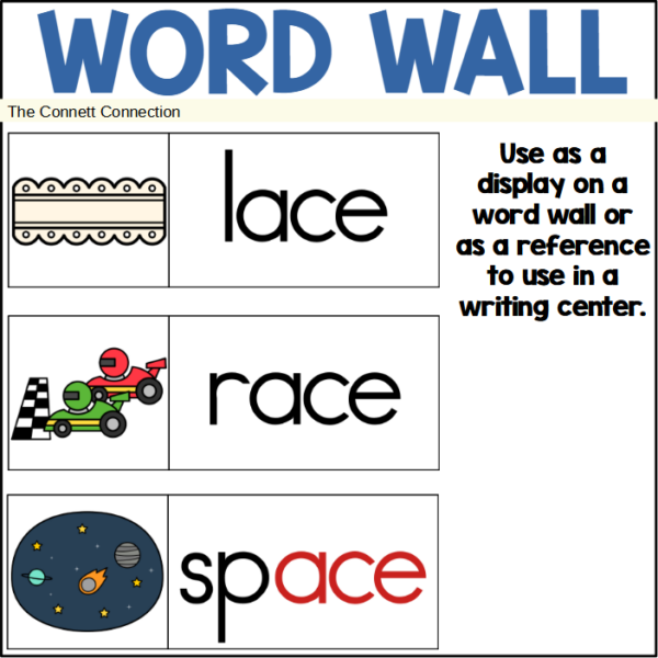 ACE Words Word Wall Cards | Made By Teachers