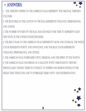 4th of July Reading & Comprehension| Symbolism behind the American flag ...