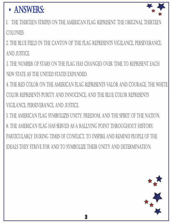 4th of July Reading & Comprehension| Symbolism behind the American flag ...
