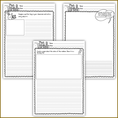 Writing Prompts and Writing Sheets | Made By Teachers