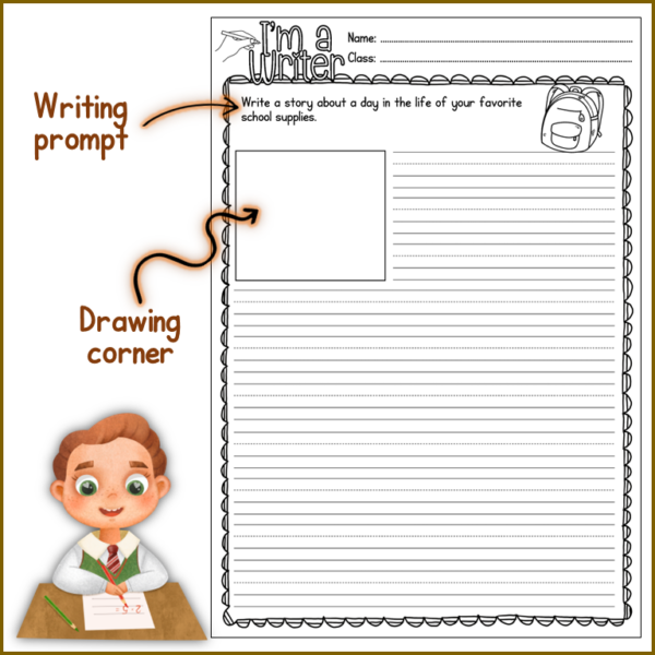 Writing Prompts and Writing Sheets | Made By Teachers