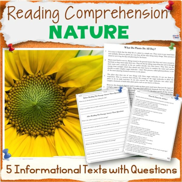 Fun Reading Comprehension Passages and MCQ Middle School Test Prep ...