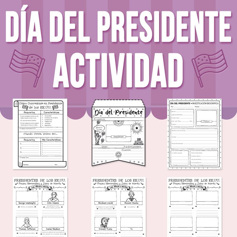 Día del Presidente Actividad | Made By Teachers