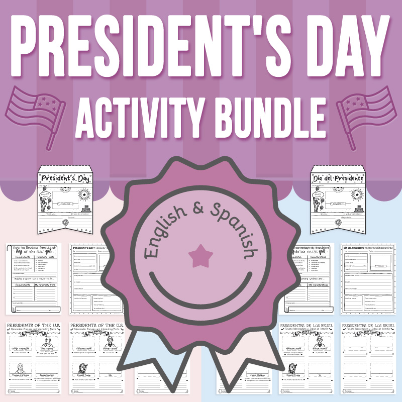 President's Day Activity BUNDLE | Made By Teachers